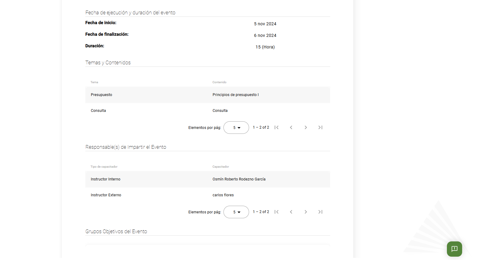 Evolution Wave - Módulo de Consultas - ASEINFO Docs