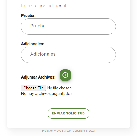 Evolution Wave - Módulo de Solicitudes - ASEINFO Docs